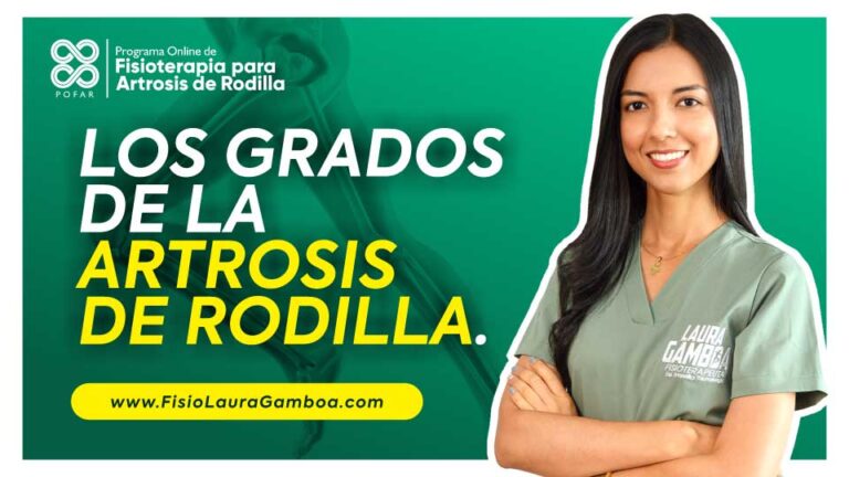 ᐈ Grados de la Artrosis de Rodilla 【 Síntomas ⊛ Tratamiento